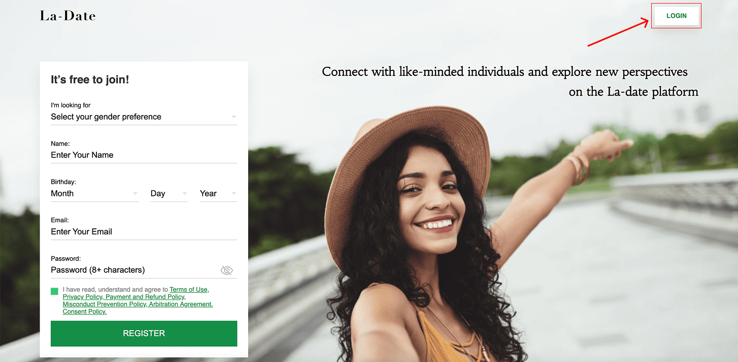 La-Date Login & Sign-Up: Quick Guide to Use the Site